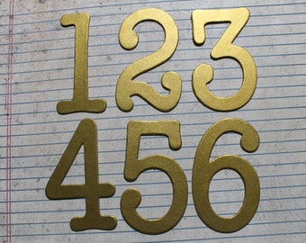 Popular items for 3 inch numbers on Etsy