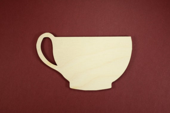 Tea Cup Cut Out Pattern Pattern Of The Tea Cups Stock Vector.