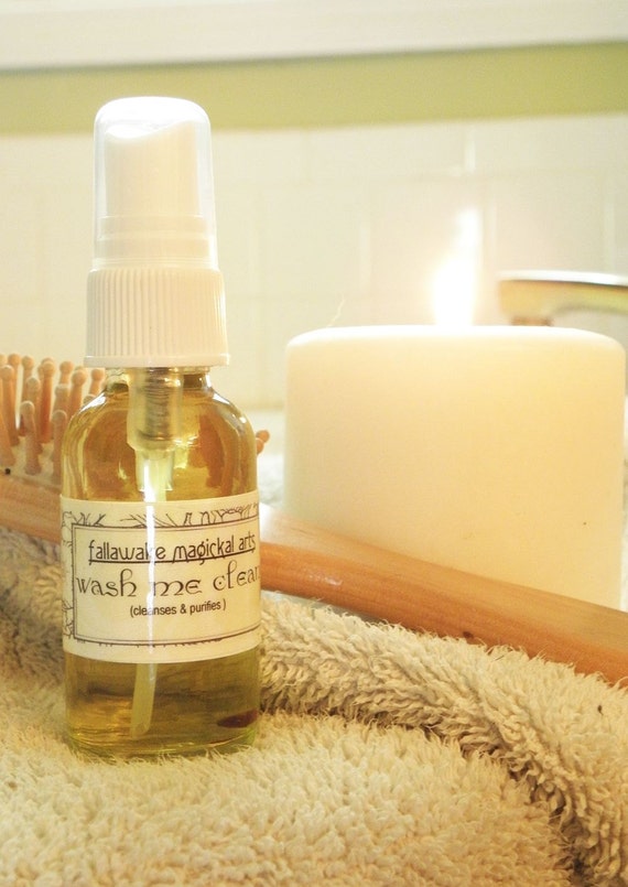 Wash Me Clean Mist Smokeless Smudge for Detox Removing