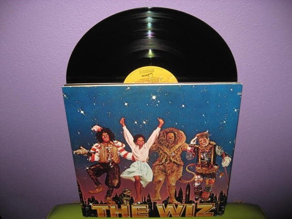 Vinyl Record Album The Wiz Original Soundtrack by JustCoolRecords