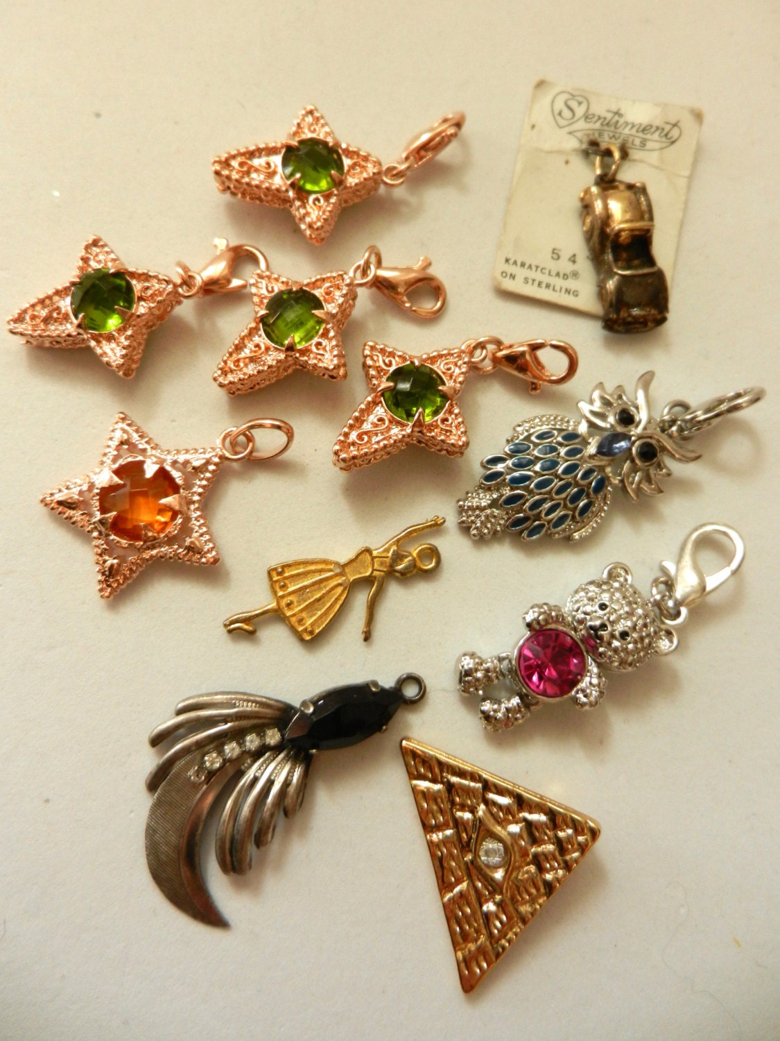 Vintage 1950/1960 – small delights rare and original – pendants and ...