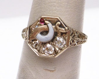 Shriners ring | Etsy