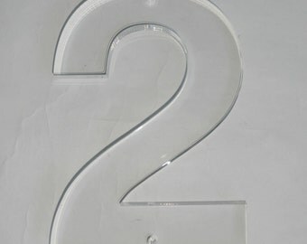 Popular items for acrylic numbers on Etsy
