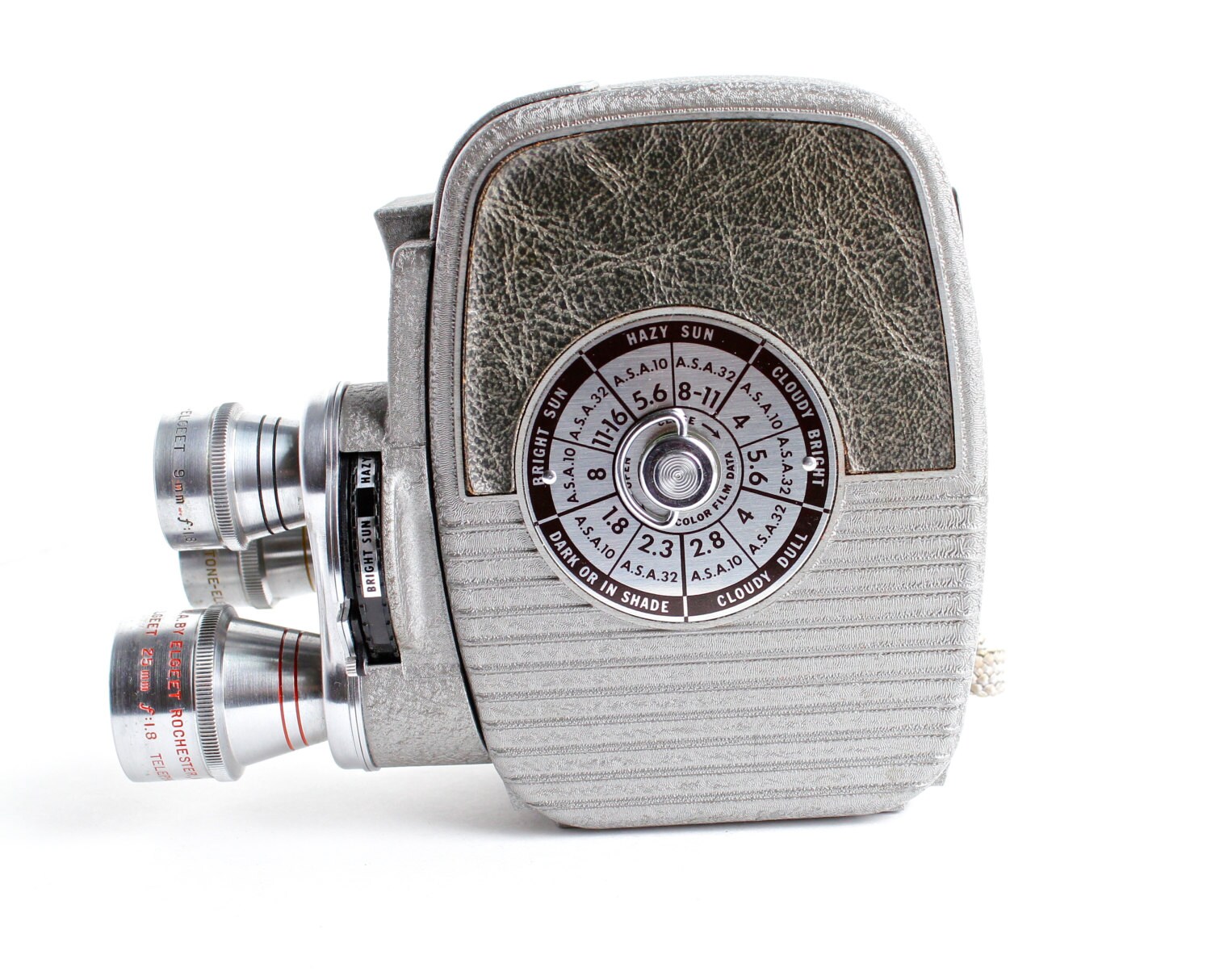 Vintage Keystone Movie Camera K-27 Capri Triple Turret 8MM