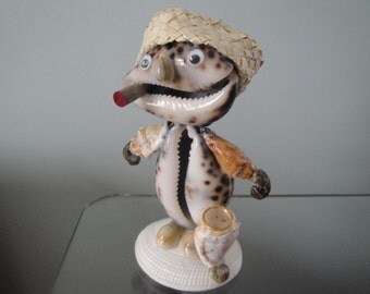 Popular items for sea shell figurine on Etsy