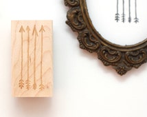 Popular items for arrow rubber stamp on Etsy