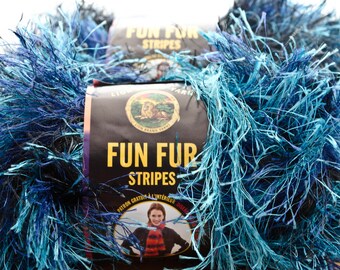 Popular items for fun fur yarn on Etsy