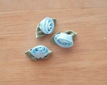 Popular items for satin ribbon roses on Etsy