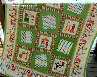 Popular items for circus quilt on Etsy