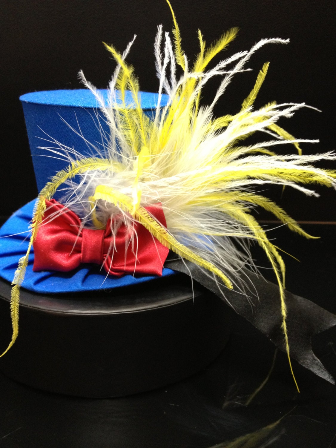 Donald Duck Inspired Mini Top Hat for Dress Up Birthday Tea