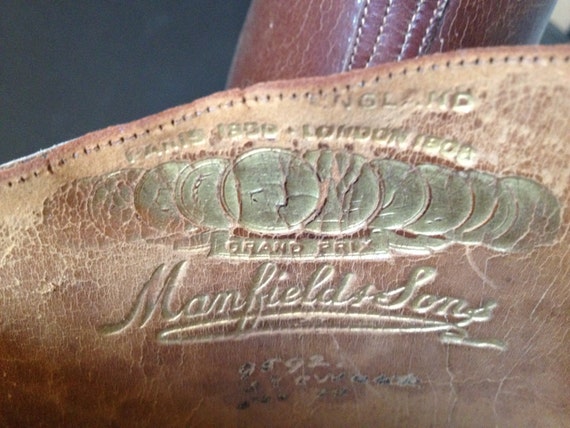 1900 Paris London Manfield & Sons Equestrian Riding Boots