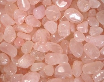 Tumbled rose quartz | Etsy