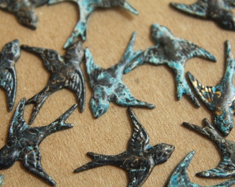 24 pc. Tiny Raw Copper Stars: 5mm by 5mm made in by BrassKicker