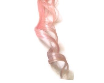 Pink hair extensions | Etsy