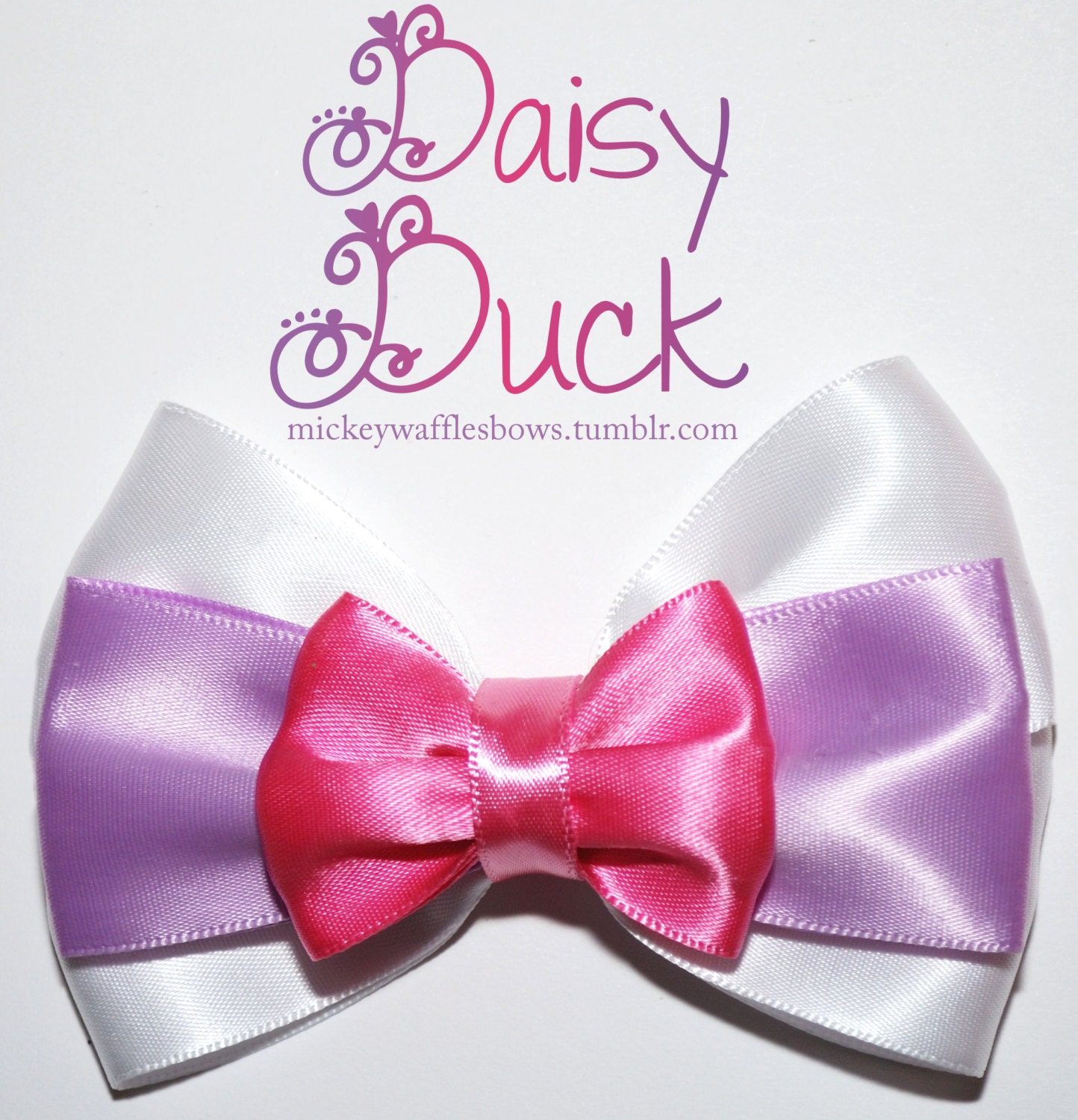 Daisy Duck Hair Bow