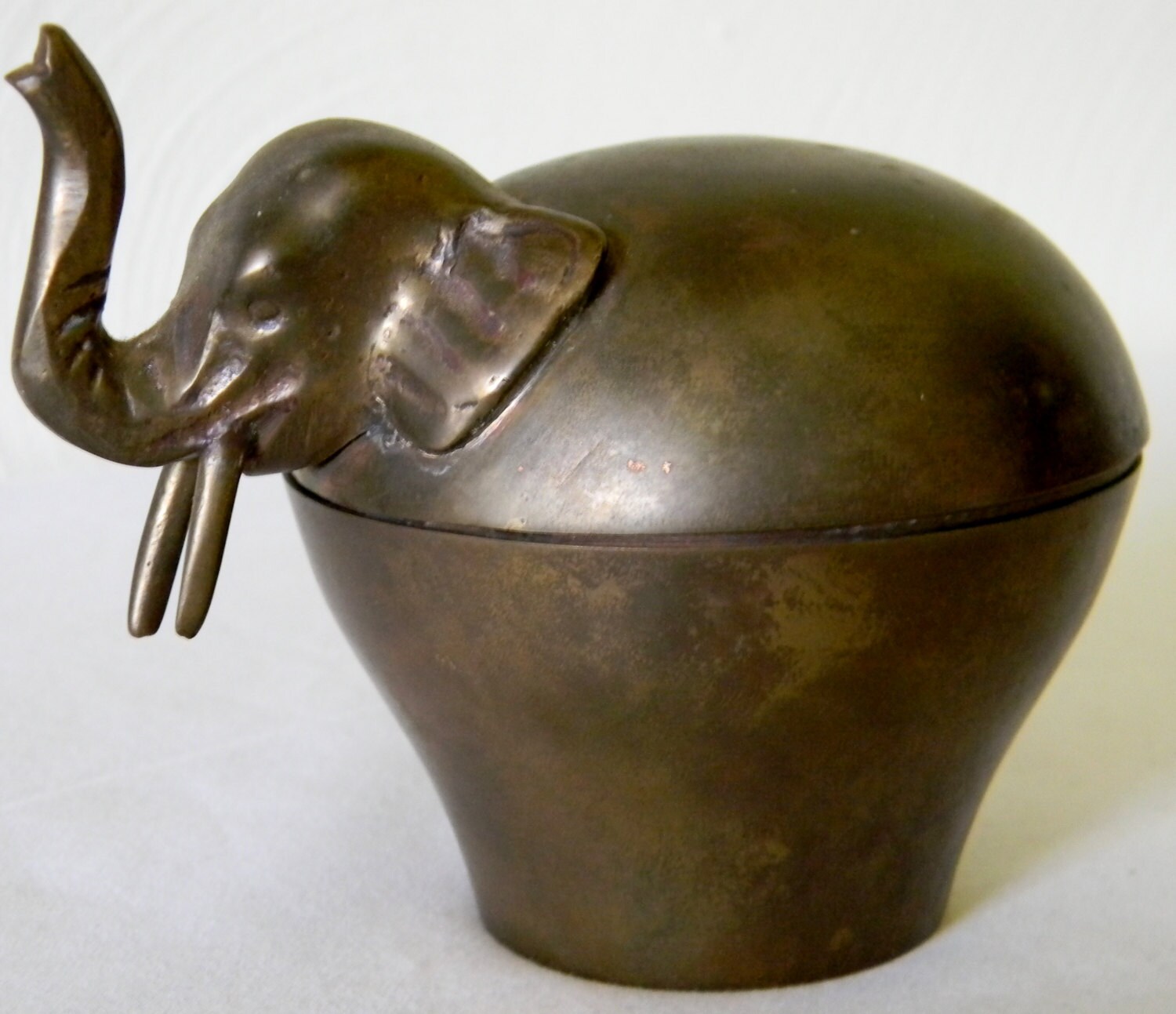 Brass Elephant Container – Haute Juice