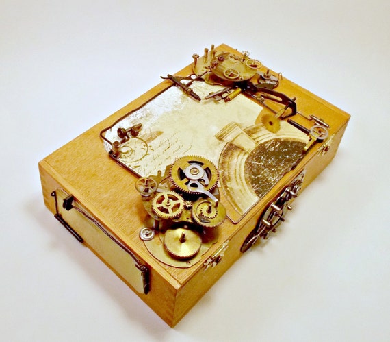 Steampunk Box by MelsMakeBelieve on Etsy