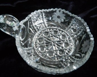 Crystal candy dish | Etsy