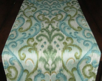Popular items for damask table runner on Etsy