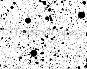 Splatter overlay | Etsy