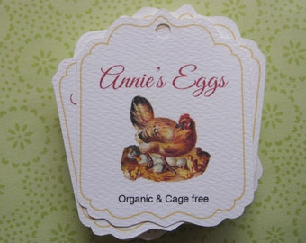 Vintage easter tags | Etsy