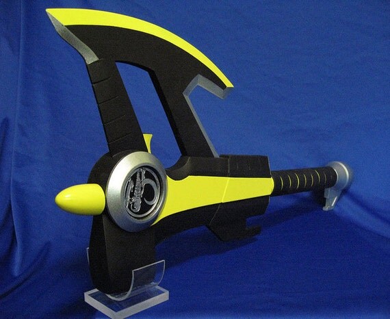 MMPR Power Rangers Axe Prop RAW KIT