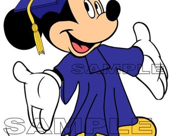 Unique mickey graduation related items | Etsy