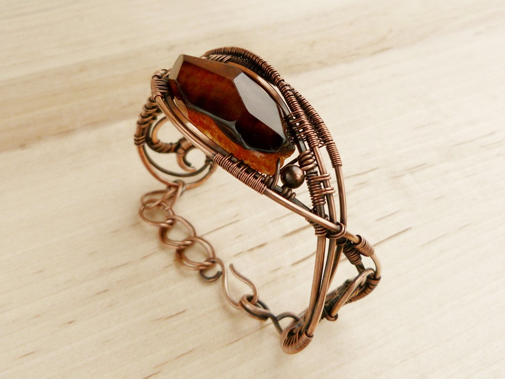 Mens Bracelet – Wire Bracelet – Mens Jewelry – Wire jewelry – Etsy finds