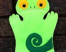 Lizard - Pet Set - Animal Felt Hand Puppet - Adult OR Kid Size