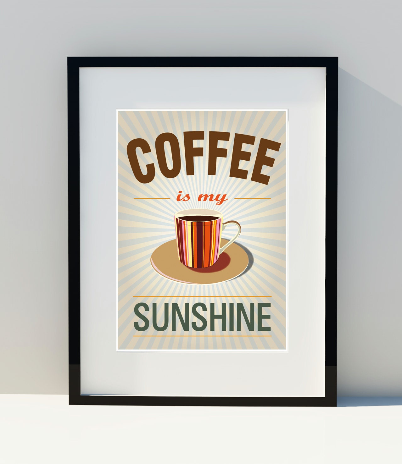 Art for home vintage poster kitchen retro decor