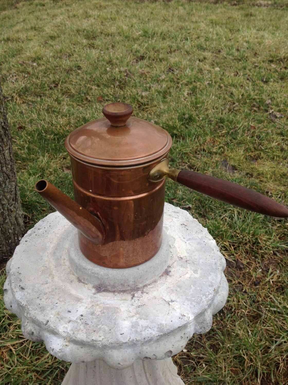 Copper chocolate pot – Haute Juice