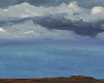 Sky painting | Etsy