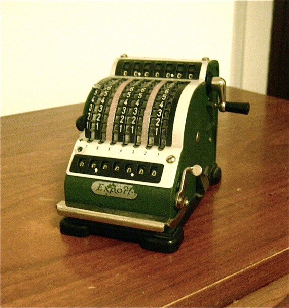 RESULTA 7 // mechanical adding machine // Made by TheLapisLazuli