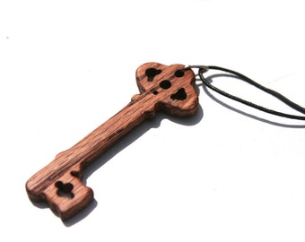 Popular items for wooden skeleton key on Etsy