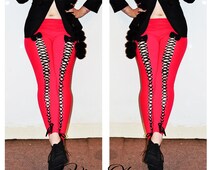 Popular items for slashed leggings on Etsy