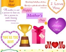Popular items for mothers day clip art on Etsy