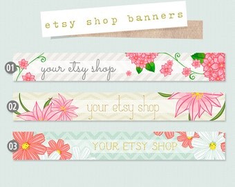 Popular items for cute etsy banner on Etsy