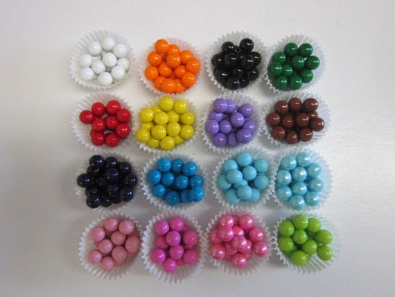 2oz Sixlet Candy Coated Chocolate Balls by DKDeleKtables on Etsy