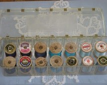 Popular items for old thread spools on Etsy