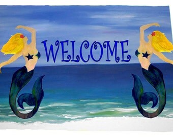 Popular items for mermaid flags on Etsy