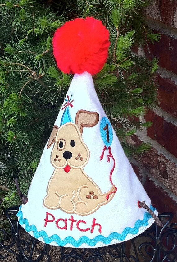 Items Similar To Birthday Puppy Dog Party Hat On Etsy
