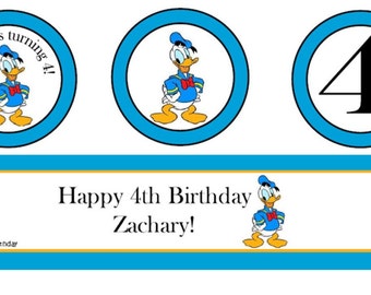 Popular items for donald duck party on Etsy