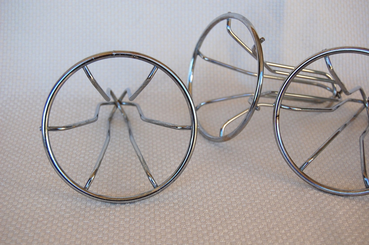 Set of 4 Spanek Vertical Roasters for Cornish Game Hens circa