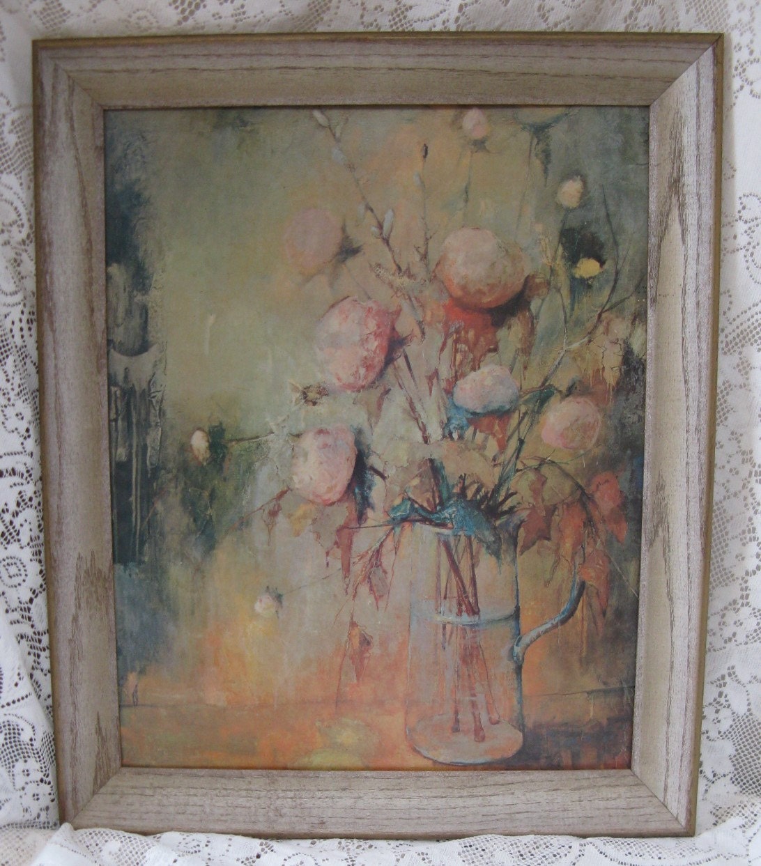 peonies print felix felmart pastel art print whitewashed oak