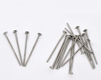 Flat head straight pins | Etsy