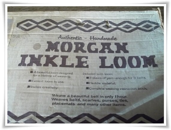 Vintage Morgan Inkle Loom in original box