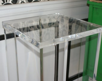 Popular items for lucite stand on Etsy