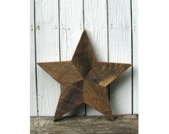 Small Barn Wood Star - Rustic Decor - Primitive Wood Stars