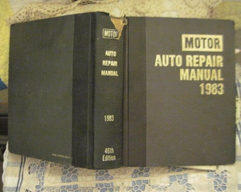 Vintage car manual | Etsy