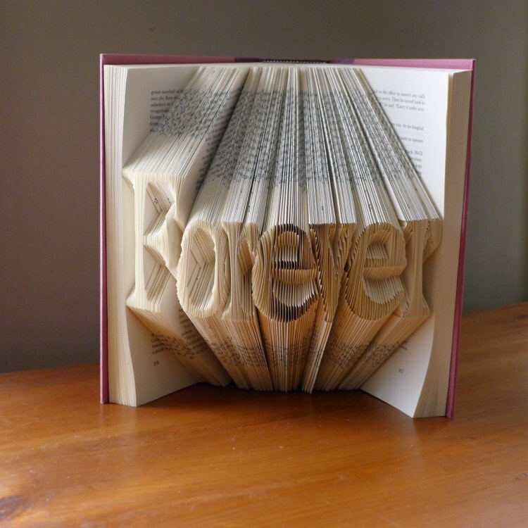Custom Boyfriend Girlfriend Gift Folded Book by LucianaFrigerio